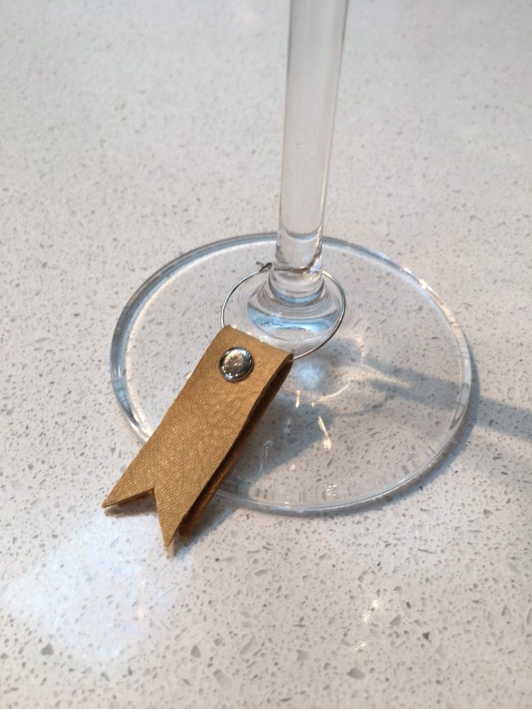 DIY Leather Wine Charms – Sbragia Family Vineyards